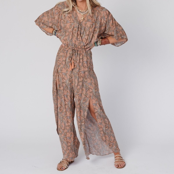 Three Bird Nest | Pants & Jumpsuits | Three Bird Nest Split Leg ...